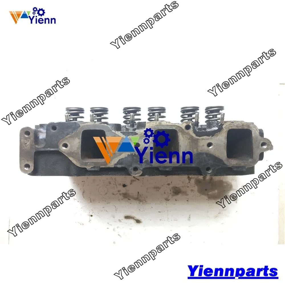 3tne88 Engine Used Complete Cylinder Head Assembly 129001-11700 With ...