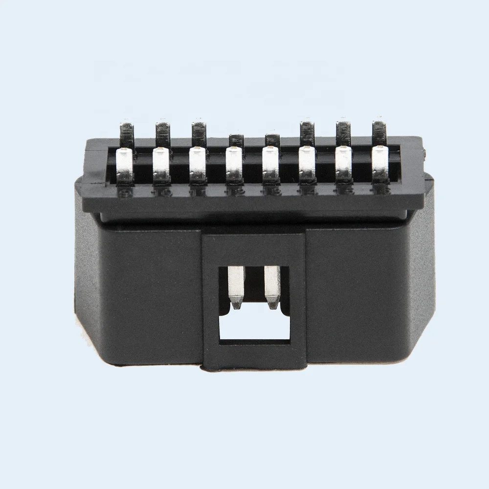 24v J1962 16pin Obd Ii Obd 2 Obd2 Male Connector Socket - Buy 24v 16pin ...