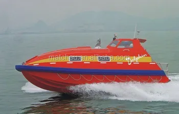 Fast Speed Emergency Totally Enclosed Marine Rescue Boat Equipment ...