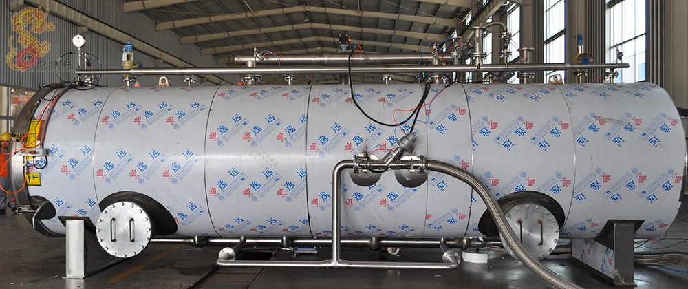 Stainless Steel Horizontal Rotary Pressure Sterilizer Retort Pressure ...