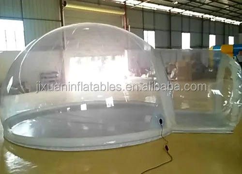 Transparent Plastic Tent Transparent Dome Tent Inflatable Transparent ...