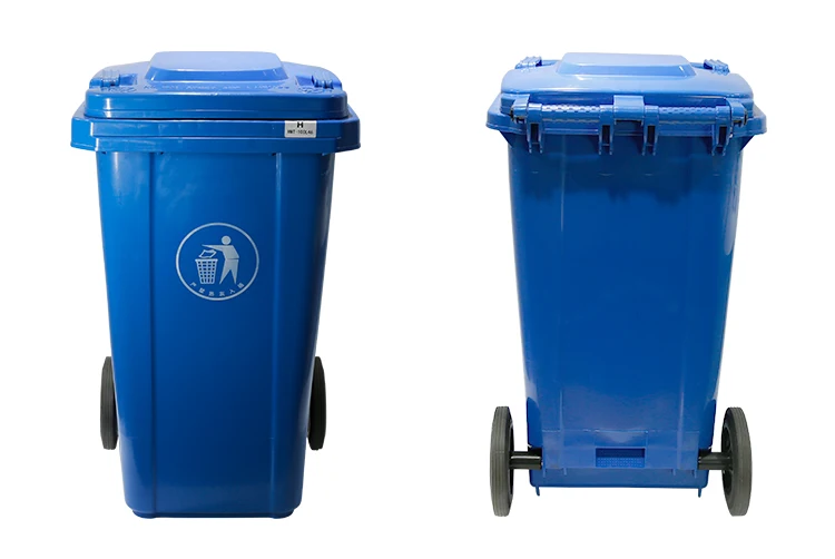 100L Plastic Wheeled Recycling Bin - Sustainable & Durable
