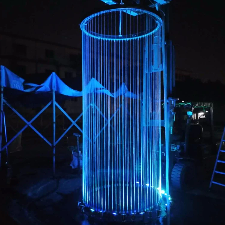 Customize Led Decorative Rain String Water Curtain Fountains Indoor ...