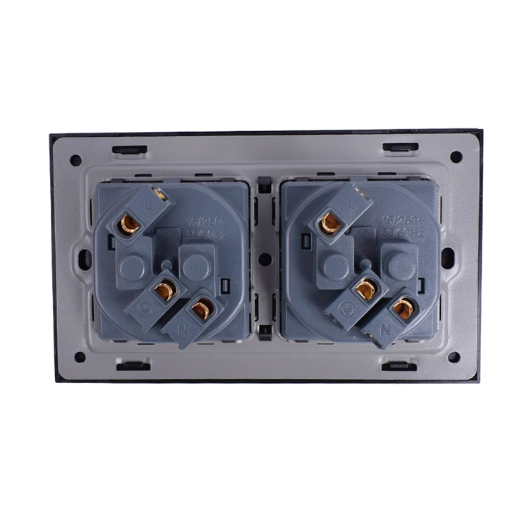 146 Type Double Germany Socket 16a 2-pin Ac Eu Socket - Buy Germany ...