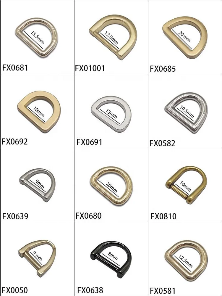 High Quality 50mm Metal D Ring Handbag Zinc Alloy D Ring| Alibaba.com