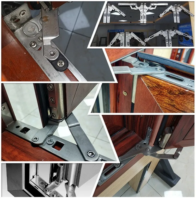 90 Degree Detachable Adjustable Concealed Friction Stay Window Hinge ...