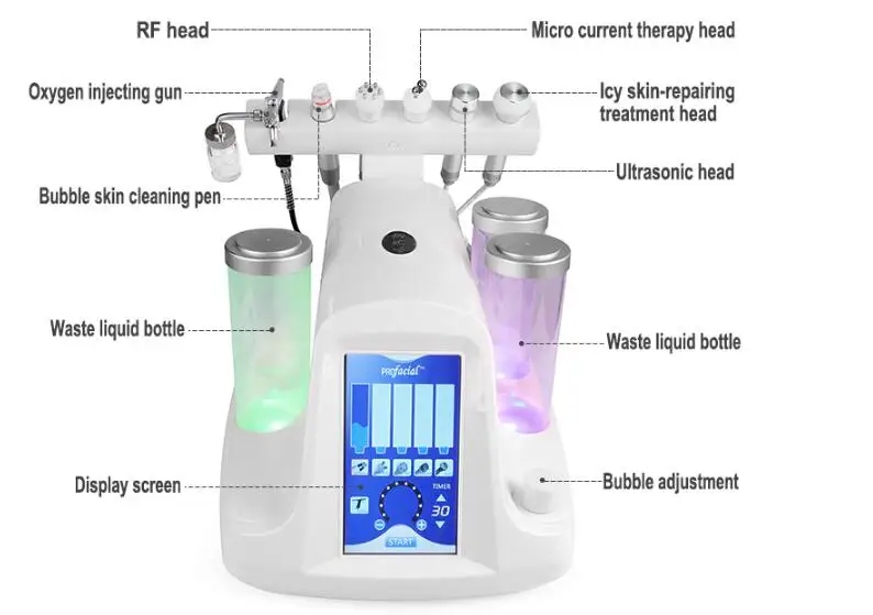 6 In 1 Non-invasive Esthetician Beauty Equipment Vacuum Therapy Genetic ...