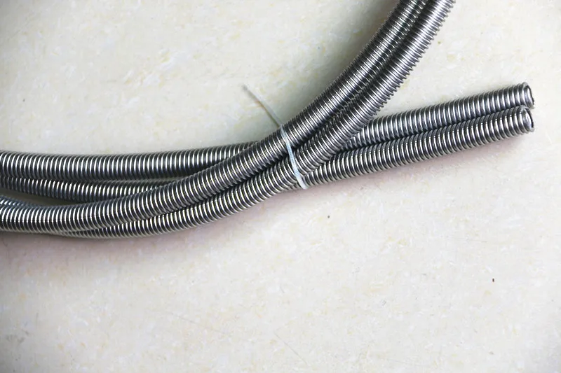 1/4'' 3/8'' 1/2'' 3/4'' 1' Stainless Steel Corrugated Flexible Pressure ...