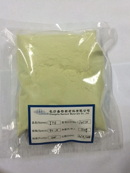 Nano Indium Tin Oxide Ito Powder (in2o3: Sno2 Nano Ito Powder Price) For Target Material - Buy ...