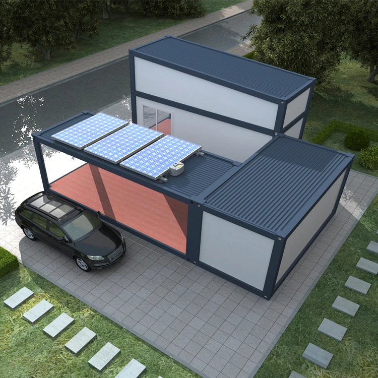 Fireproof Flat Pack Small Modular Prefab Uganda Container House With Ce ...