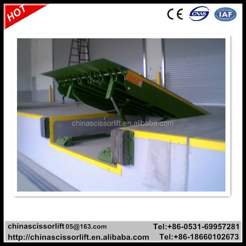 Fixed Folding Dock Ramp Adjustable Loading Dock Ramp Unloading ...