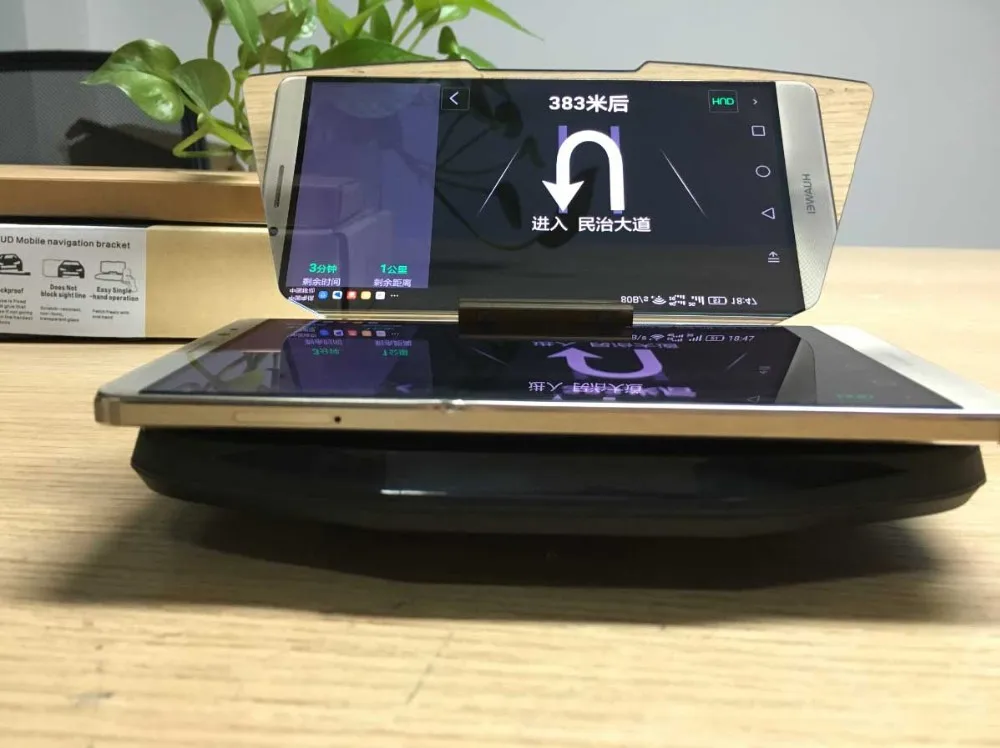 Hud Mobile Phone Display Holder Hud For Gps Head Up Display Car Holder ...