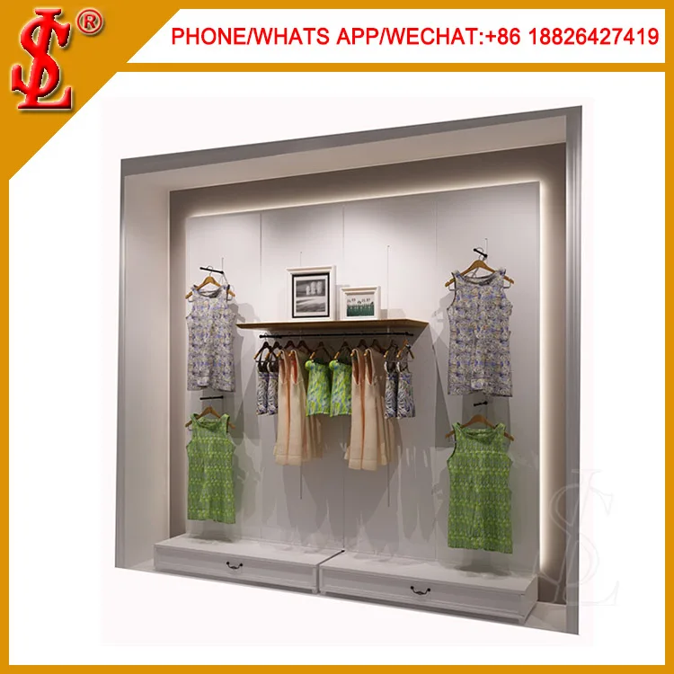 Clothing Showroom Interior Design - Display Showcase Furniture
