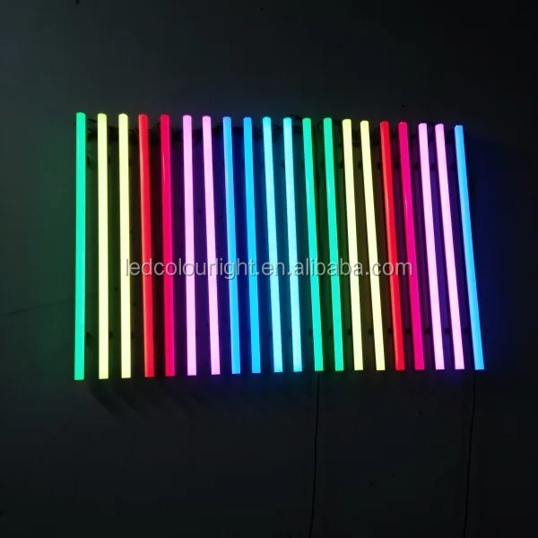 Dmx Rgb Led Digital Tube Light,Led Color Changing Lights Dmx Led Tube ...