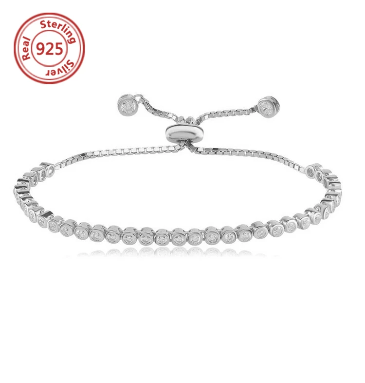 925 Sterling Silver Bracelet Made In Italy 925 Italian Silver Bracelet ...