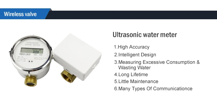 Smart Digit Remote Control Plastic Water Meter Box Wireless M-bus Lora ...