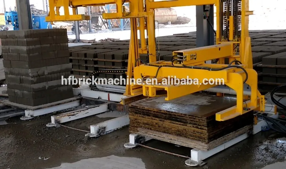 Concrete Block Palletizer Clamp - Automatic Block Stacker