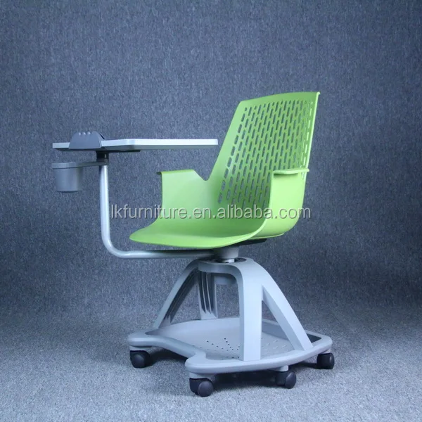 Storage Chair with Writing Table - Movable Lecture Chair
