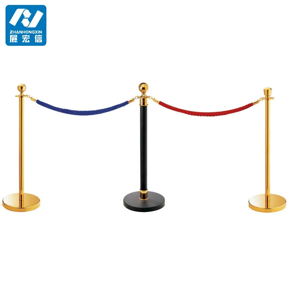 VIP Classic Rope Barrier Stand for Car Show - Durable & Stylish