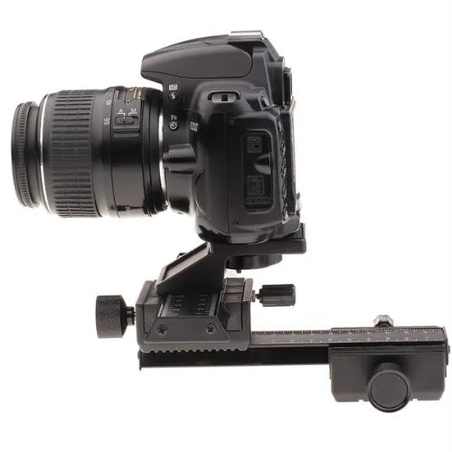 Sale Black Aluminum 4 Way Macro Focus Rail Slider For Camera With 1/4 ...