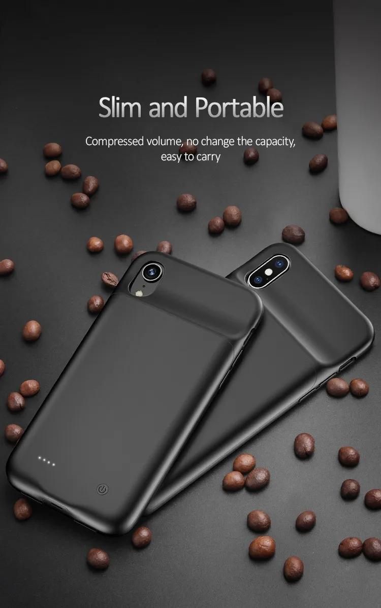 Usams Power Bank Phone Case 4000mah Portable Slim Thin Back Battery ...