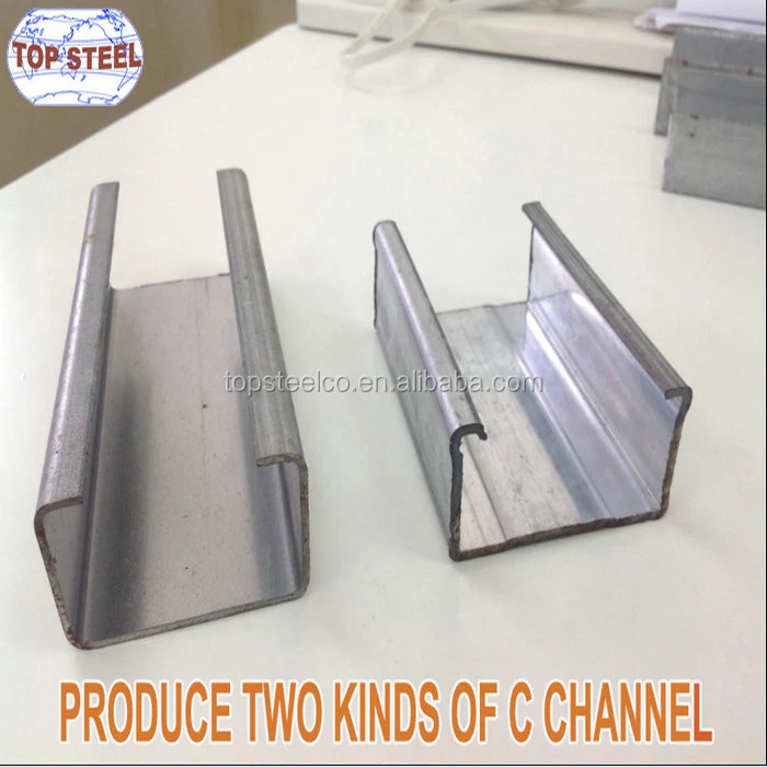 A36 C Shaped Iron Channel - Standard Size Purlins Philippines