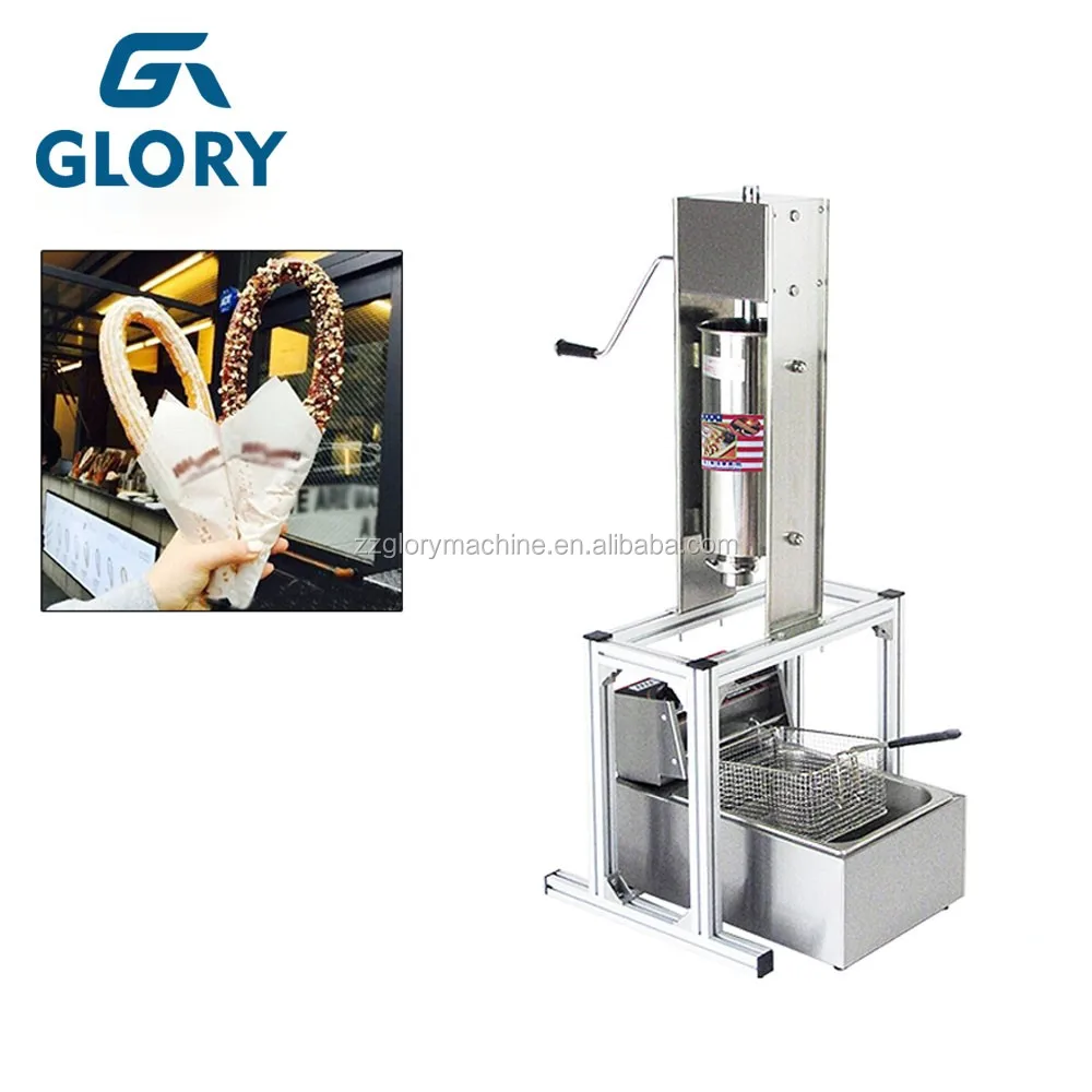 China Factory Supply Stainless Steel Adjustable Automatic Churros ...