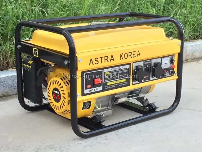 3 3.5 Kva 3kva 3kw Ast 3700 Ast3700 Ast3800 Astra Korea Gasoline Petrol ...