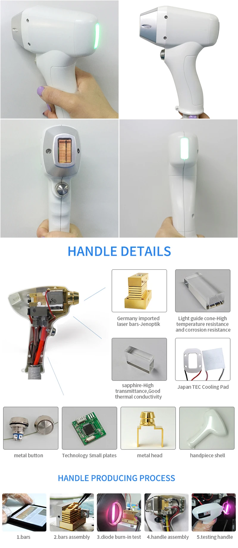 Alma Soprano Ice Platinum Mirco Channel 808nm Diode Laser Hair Removal ...