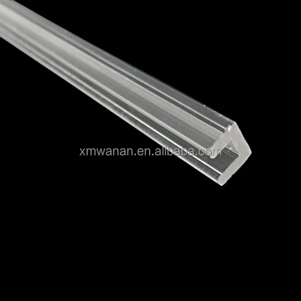 U Shape Furniture Protection Clear Pmma Acrylic Glass Edge Strip - Buy ...