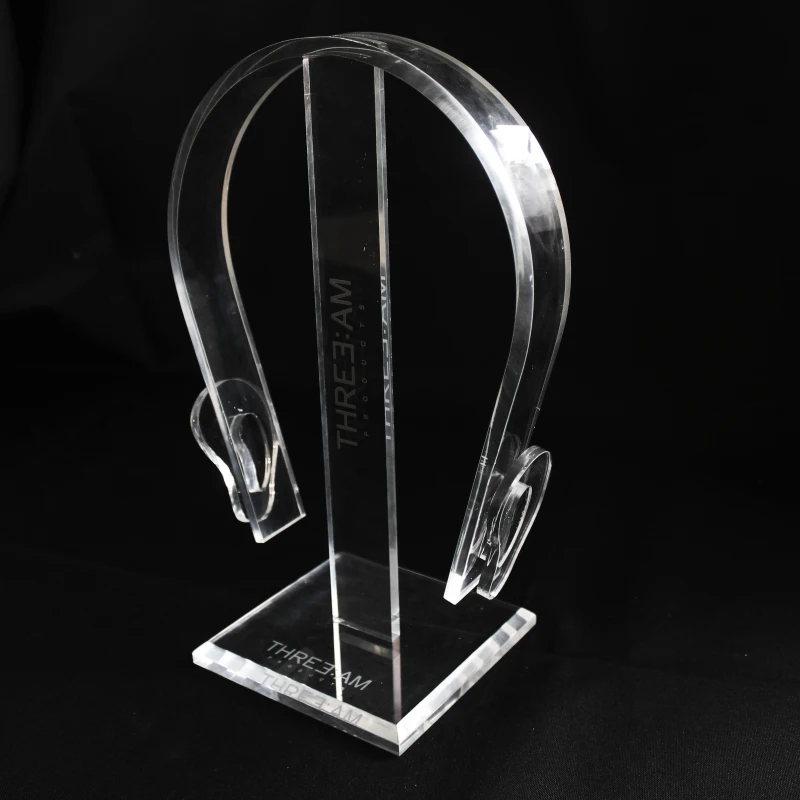 Manufacturer Customize Clear Acrylic Earphone Display Holder Headset ...
