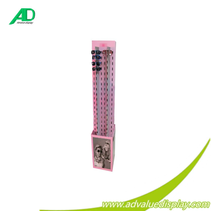 Sunglass Hanging Display Rack/ Cardboard Floor Rotating Goggle Display ...