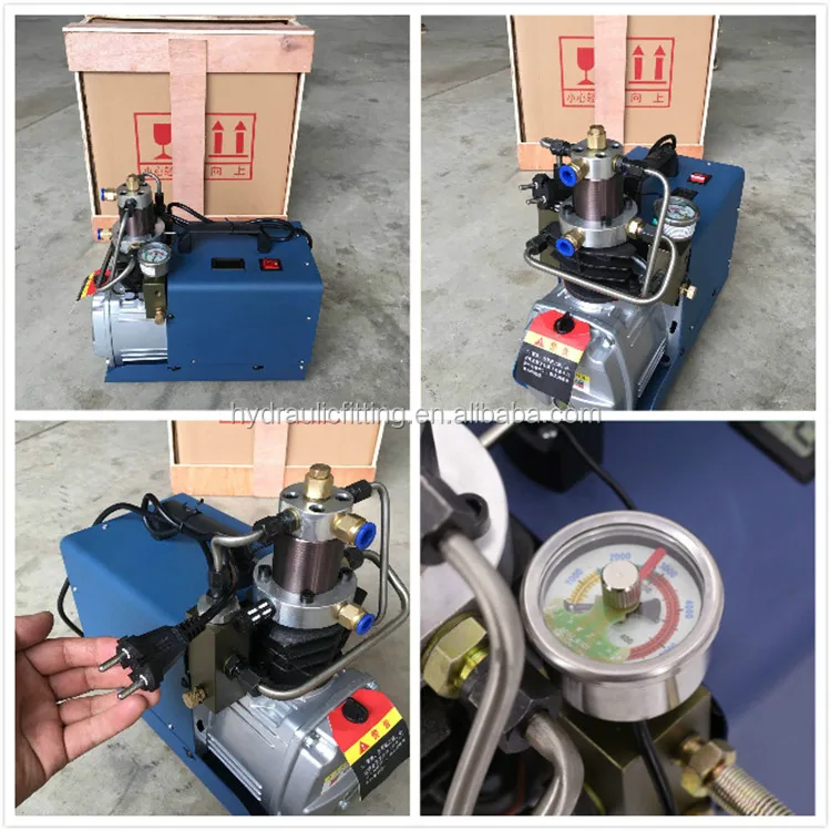 Dc High Pressure Mini Electric Portable 4500psi Pcp Air Compressor Made ...