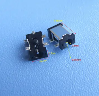 5pin 2.5mm X 0.65mm Dc Smd Smt Socket 0.7mm Jack For Charger Power Plug ...