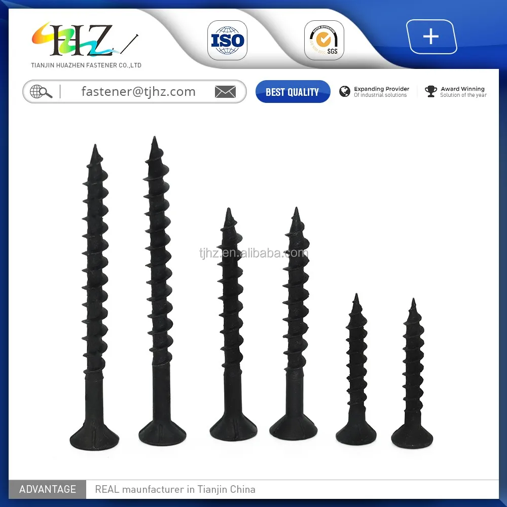Plastic Strip Collated Drywall Screws Hardened Factory Produce How To ...