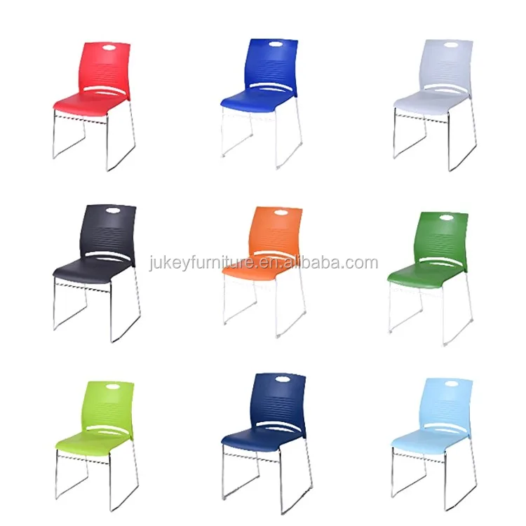 Modern Plastic Chair Dining Chairs Plastic Office Chair With Stainless ...