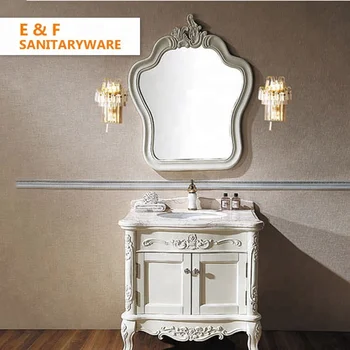 Luxury French Style Antique Bathroom Vanities Cabinet Designs 60 Matt ...