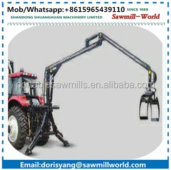 Log Crane With 3 Point Hitch - Buy Atv Log Trailer,Log Loader Trailer ...