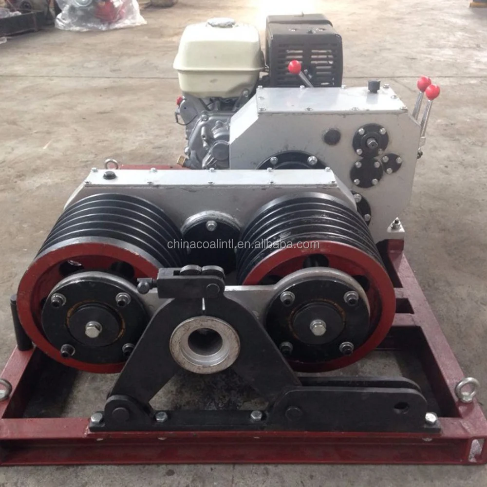 Top Selling Products Double Capstan 5t Cable Pulling Winch / Zjm-5sq ...