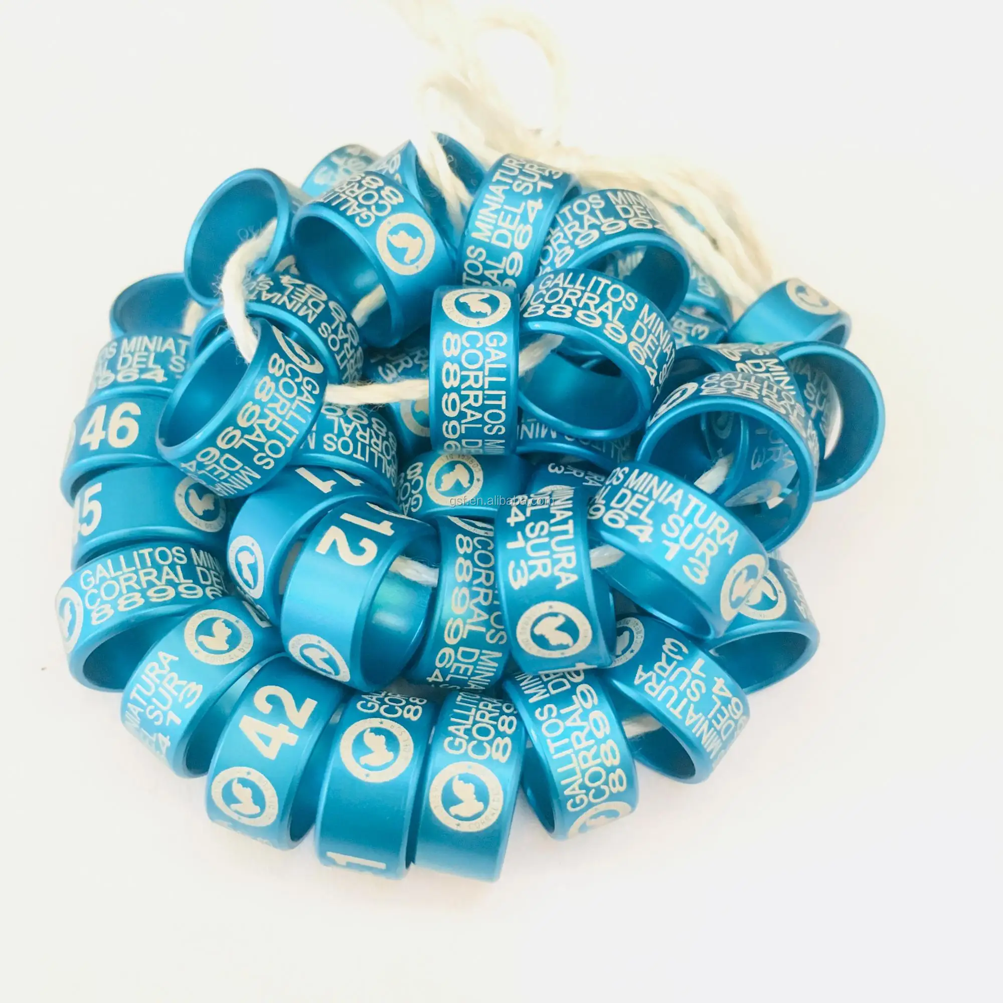 Bird Rings for Canary Live Birds Pigeon - Colorful Bands