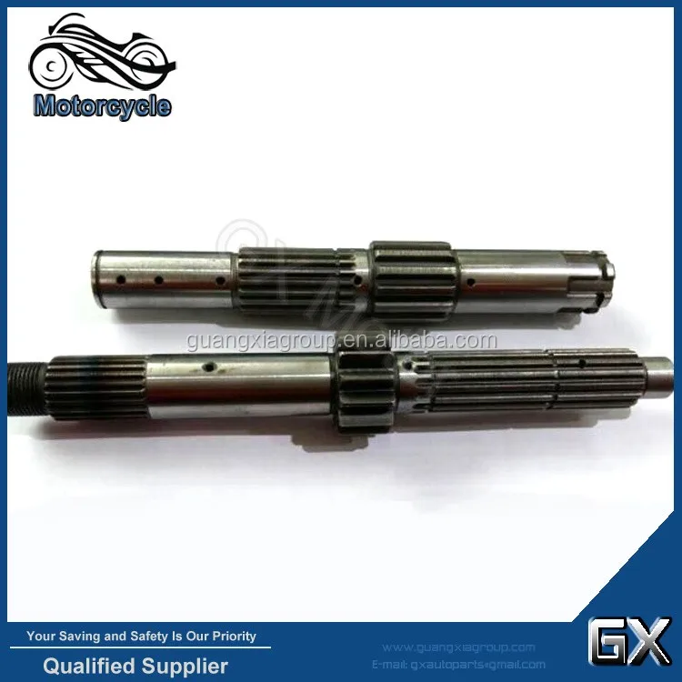 Cg150 Motorcycle Main Shaft,Secondary Gear Counter Shaft,Transmission ...