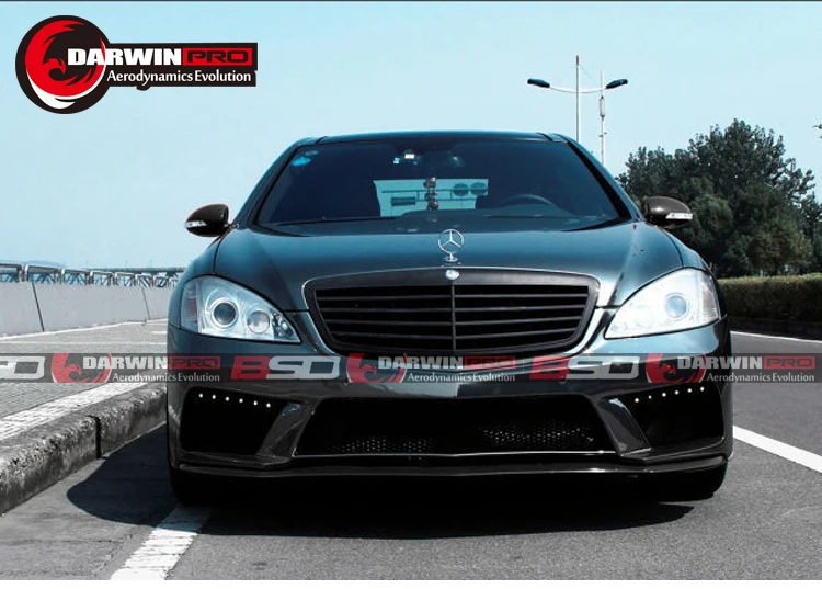Darwinpro S Class W221 Bk Style Fiber Glass Body Kit For Mercedes - Buy ...