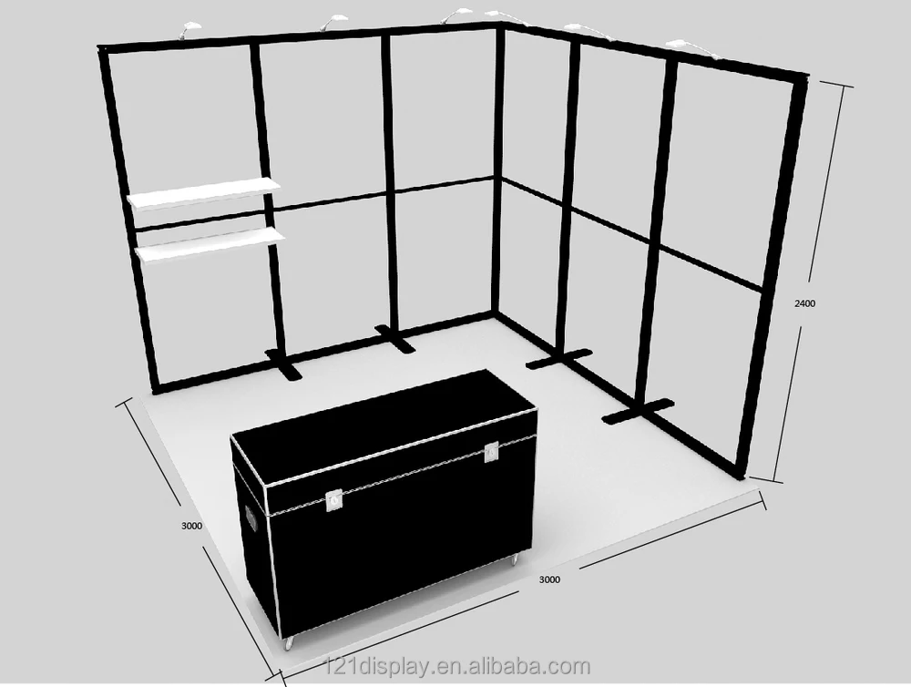 Hot 2016 Modular Standard Portable 3x3 Exhibition Booth Design - Buy ...