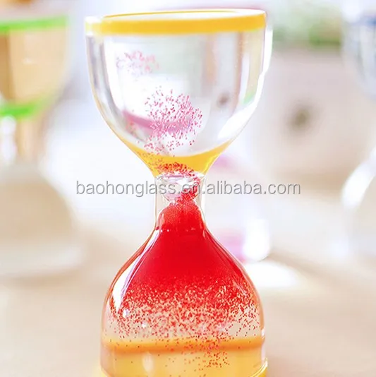 Liquid Hourglass Upward Floating Hourglass With Red Sand - Buy ...