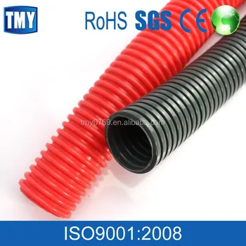Flexible Plastic Corrugated Fiber Cable Protection Tube - Buy Fiber ...