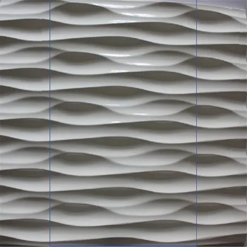 Pvc Finished Interior Design Wood Wave Decoration Wall/ceiling Panel ...
