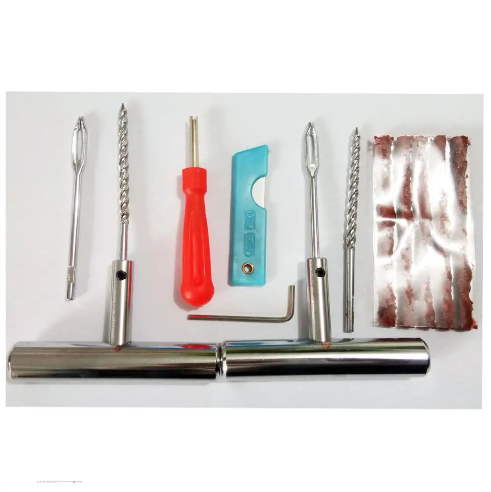 Tire Repair Kit For Car/emergency Car Tire Puncture Repair Kit For ...