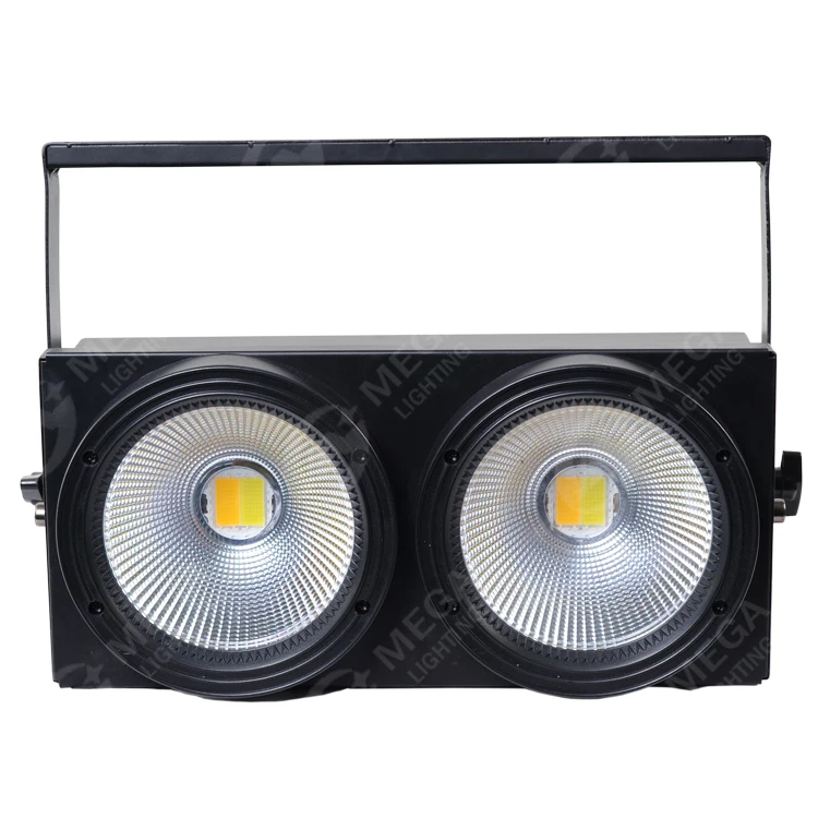 Customized Stage Lighting Two Big Eyes Cob Audience Blinder Led Disco Light For Dj Equipment ...