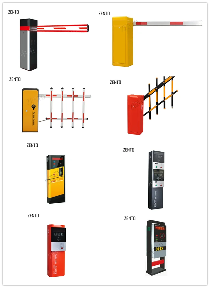 RFID toll gate rfid card reader access barrier gate parking system ...