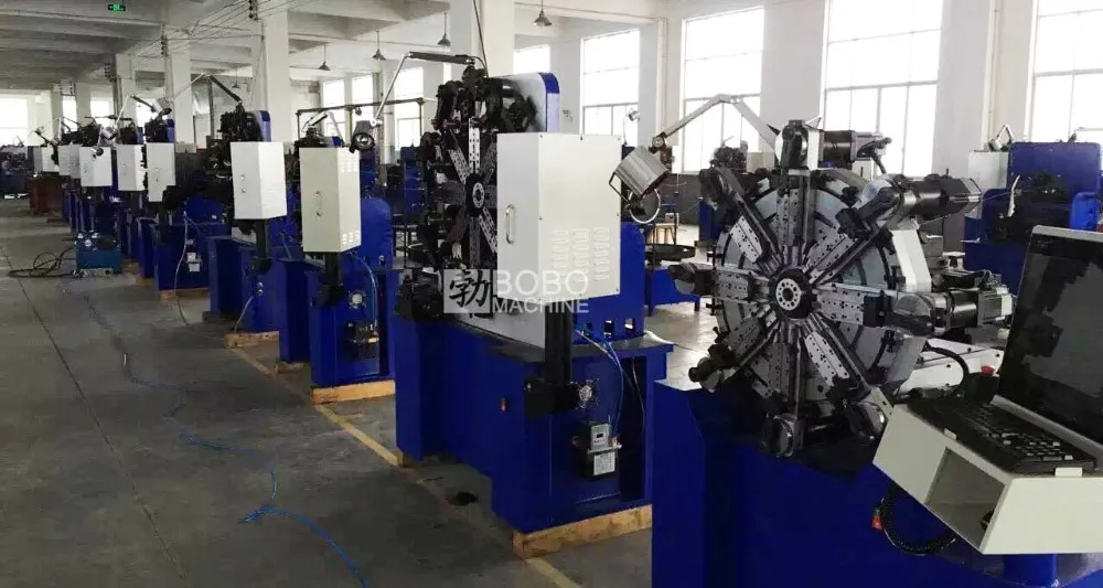 CNC Wire Tension Spring Forming and Coiling Machine - BOBO
